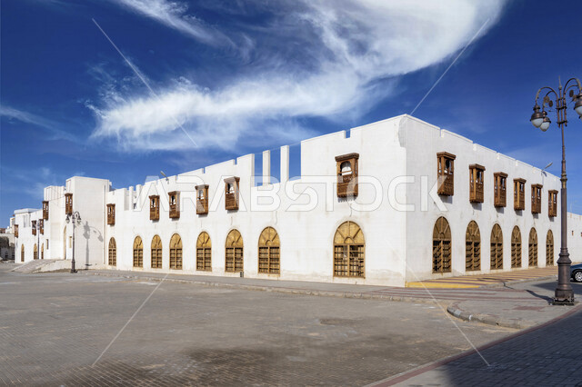 Umluj Heritage Castle in the city of Tabuk, Saudi Arabia, tourist areas ...