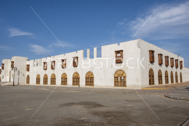 Umluj Heritage Castle in the city of Tabuk, Saudi Arabia, tourist areas ...