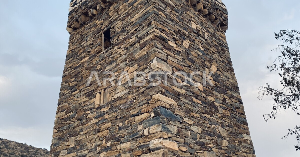 An old historical archaeological house in Al-Dayer Bani Malik ...