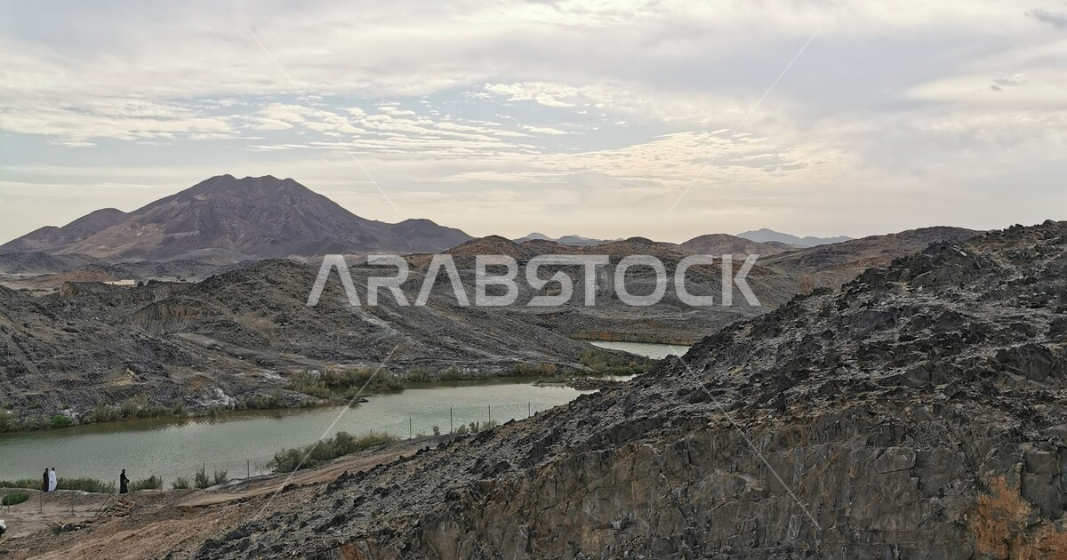 A picture of the picturesque nature in the Kingdom of Saudi Arabia, the ...