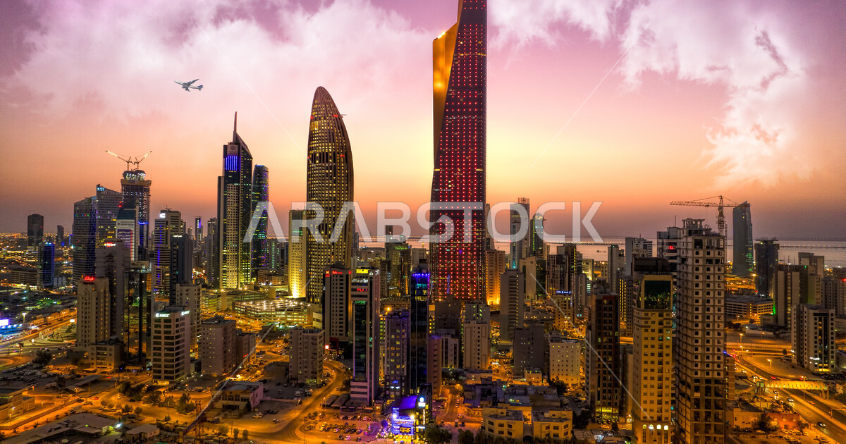 Aesthetic photo of Kuwait Towers, Famous Tourist Landmarks in Kuwait ...