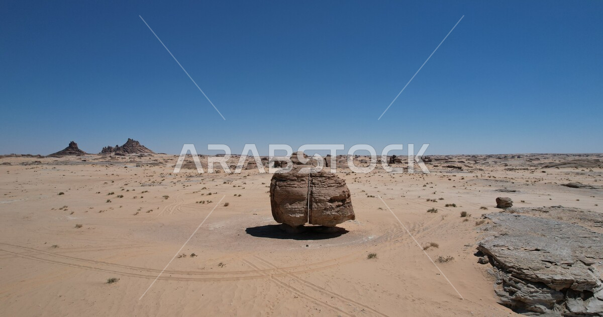 The diatom rock in the Tayma governorate in the Tabuk region in the ...