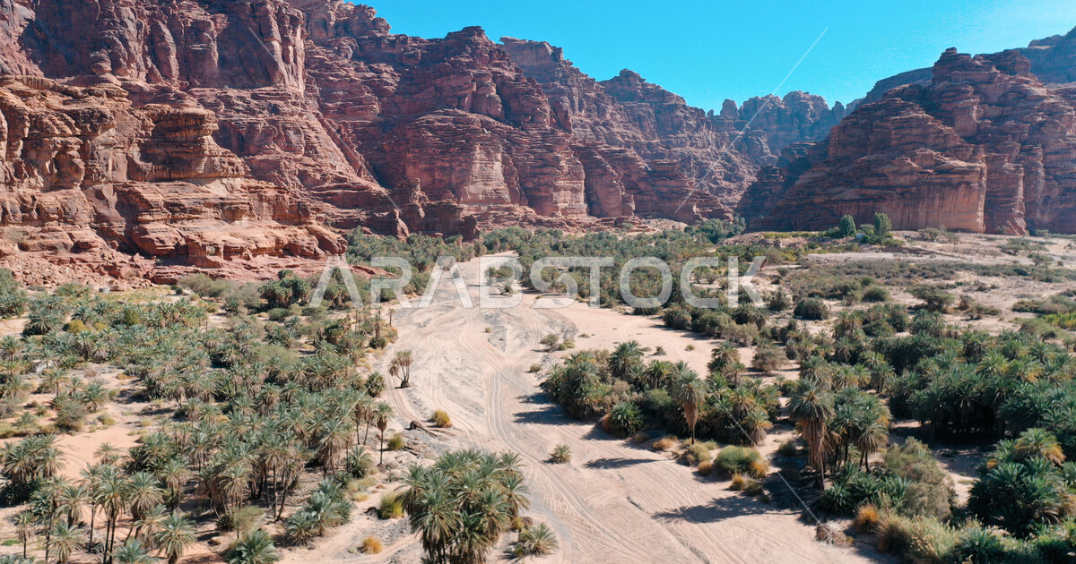 An aesthetic picture of the charming mountain canyons, rock formations ...