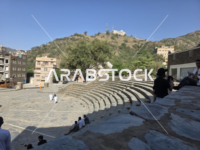 Al-Muftaha Village Abha Stone Amphitheater View - Photo