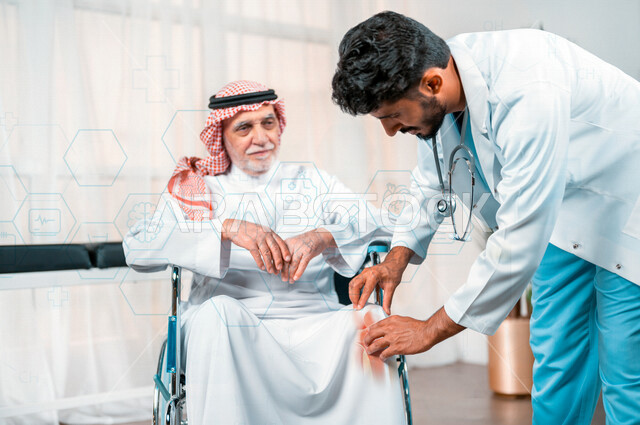 A Saudi Arabian Gulf doctor who provides appropriate health care to an ...