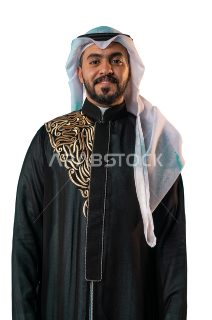 Chroma for a Saudi Arabian Gulf man wearing a Saudi dress for national ...