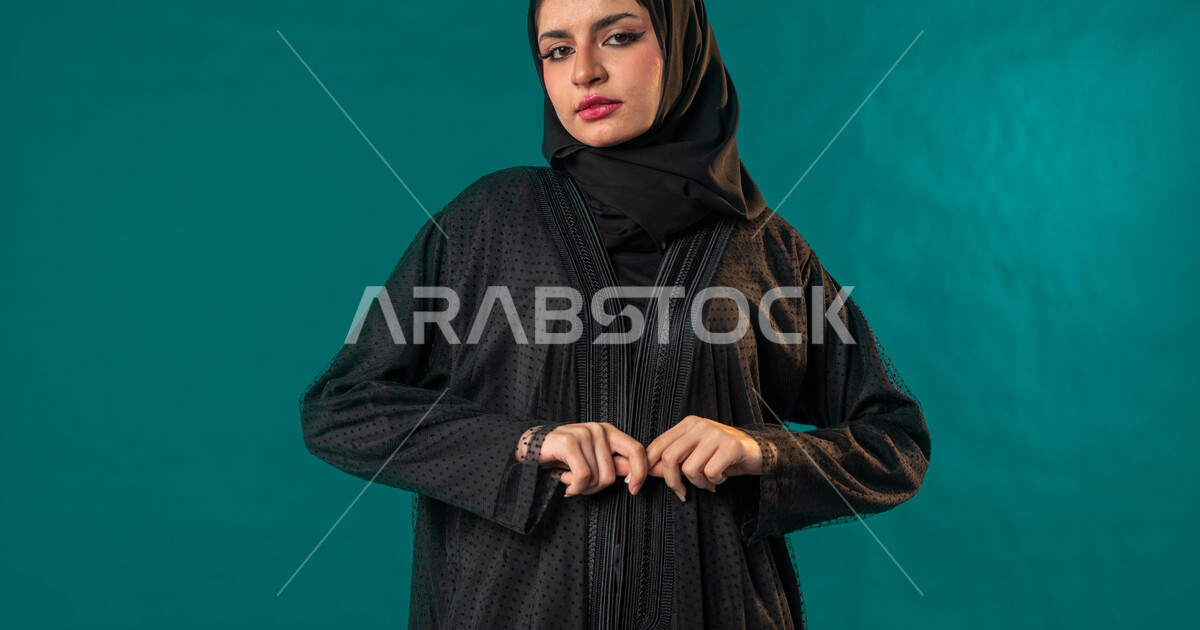 Croma for an elegant and radiant veiled Saudi Arabian Gulf woman ...
