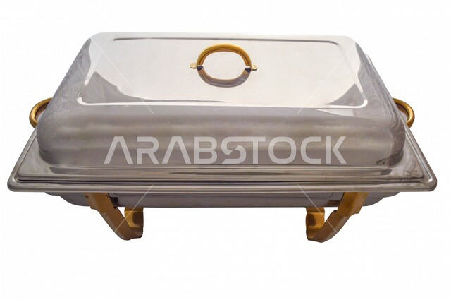 Metal food container, hot food preservation, Arabic hospitality, luxury ...