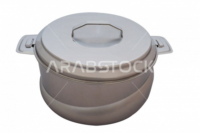 Metal food container, hot food preservation, Arabic hospitality, luxury ...