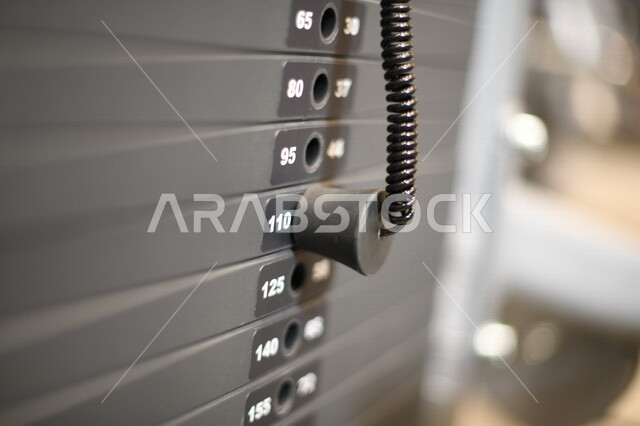 Tools for strengthening and building the muscles of the body, lifting ...