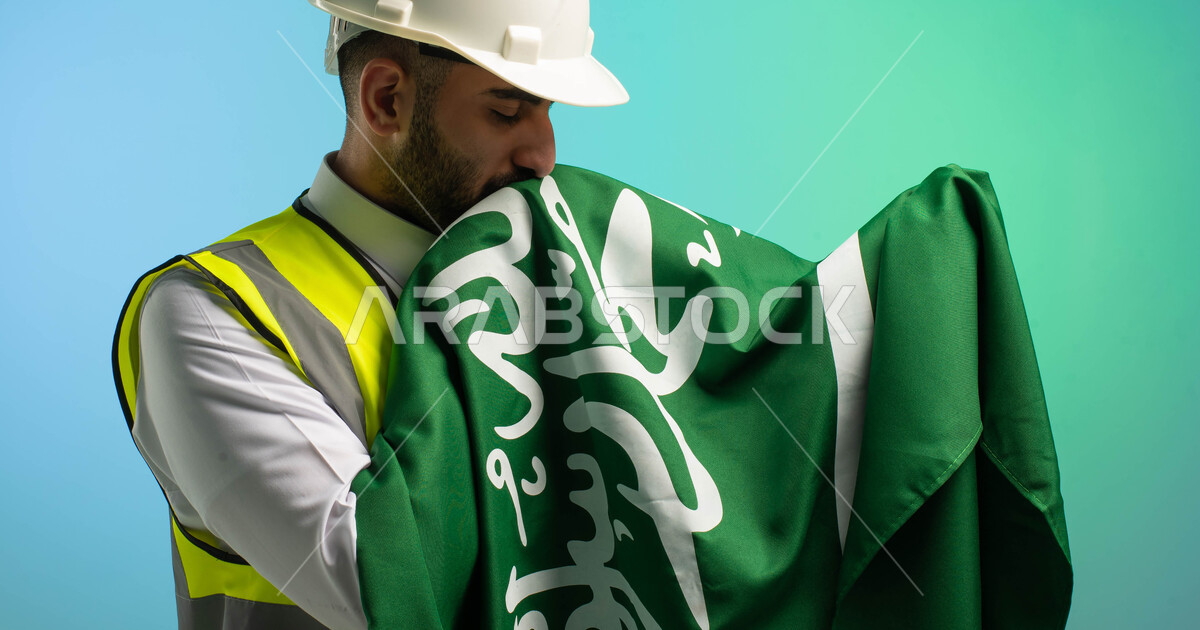 Saudi Arabian Gulf engineer working in the field of engineering ...