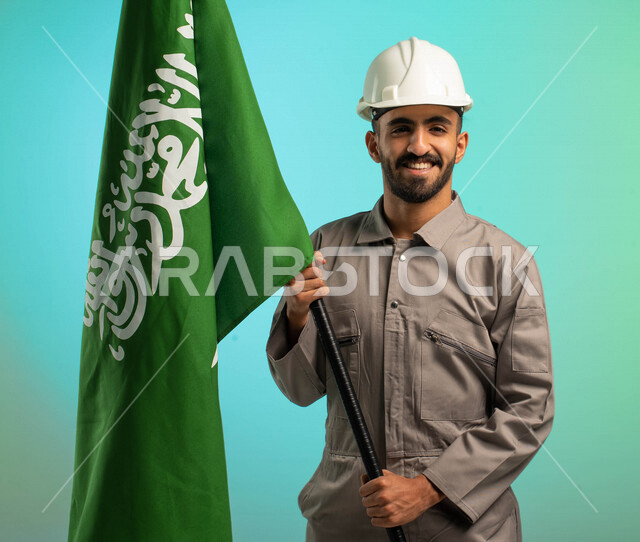 A Saudi Arabian Gulf technical engineer working in the construction ...