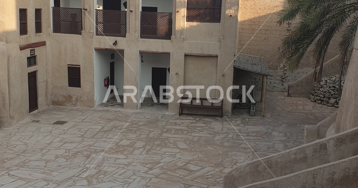 Ajman Museum in the Emirate of Ajman in the United Arab Emirates, the ...