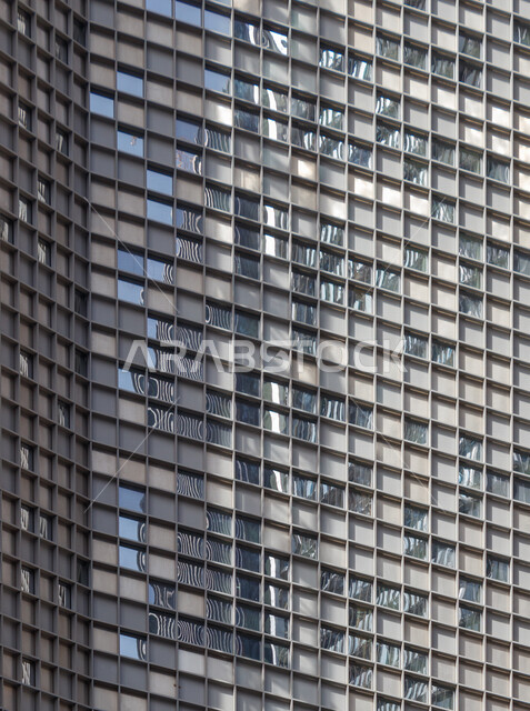 Close-up of a tower window, glass windows, architecture - Photo