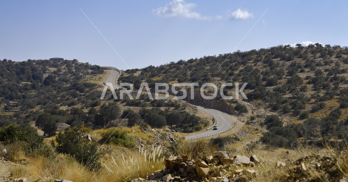 The mountainous areas of Saudi Arabia, the mountains of Saudi Arabia ...