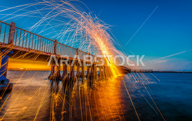 Red Sea Marina in Yanbu with a spark, Corniche in Yanbu in the Kingdom ...