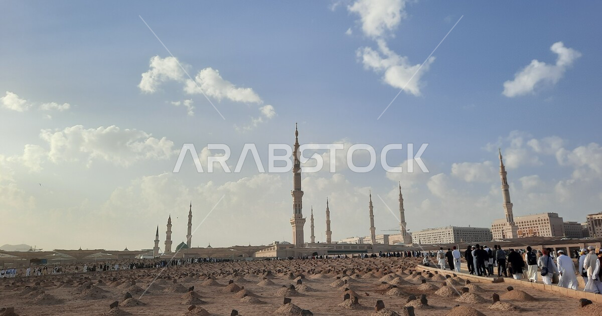 Al-Baqi’ Islamic Cemetery in Medina, Kingdom of Saudi Arabia, Martyrs ...
