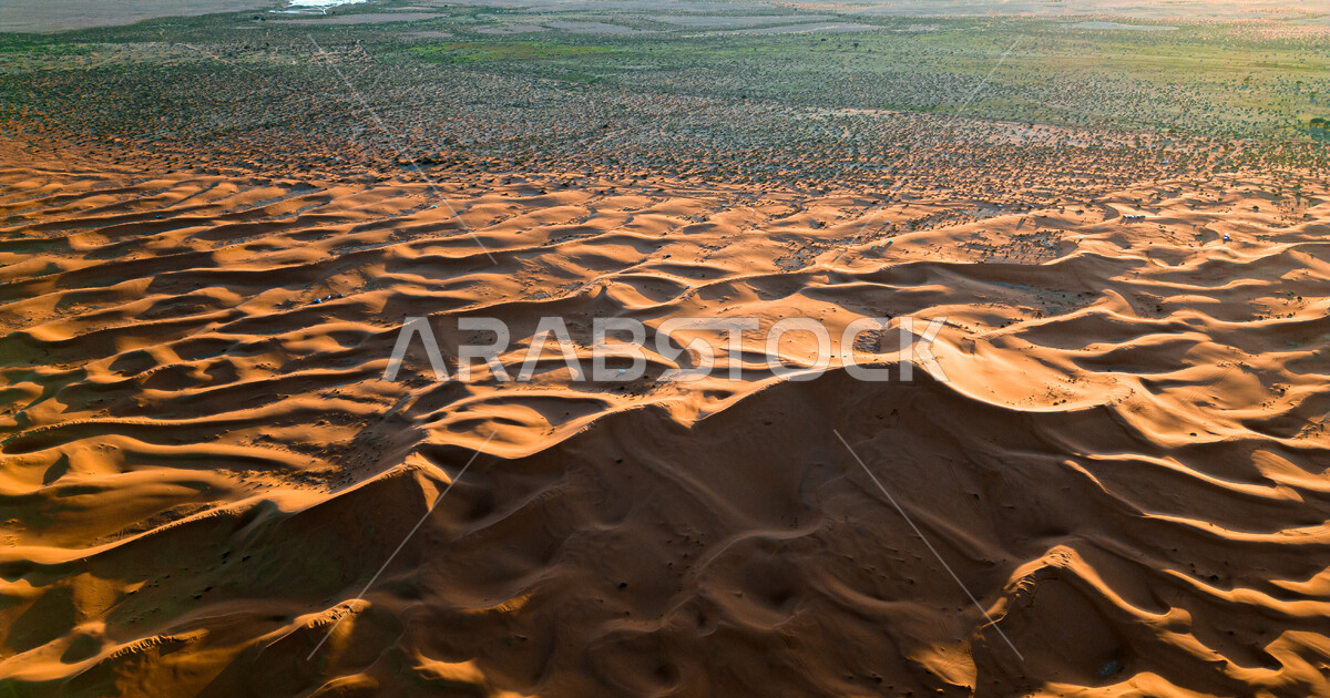 Nufud Rawdat Khuraim, east of Riyadh, Saudi Arabia, sandy hills, sand ...