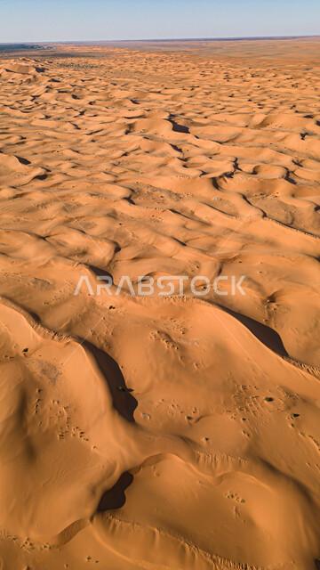 Nufud Rawdat Khuraim, east of Riyadh, Saudi Arabia, sandy hills, sand ...