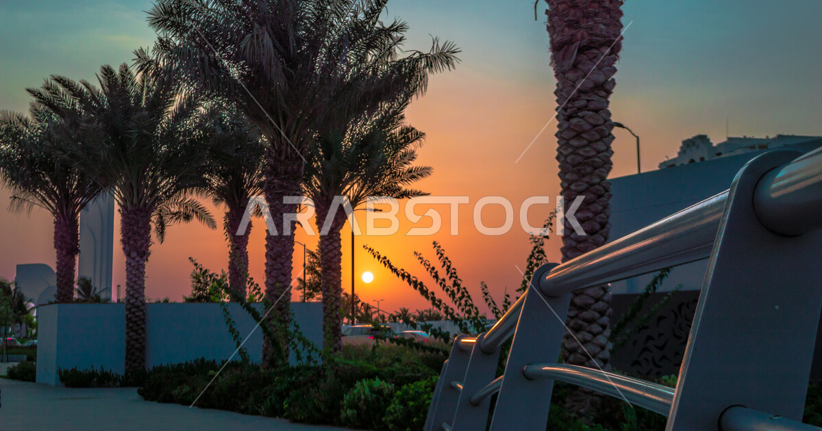 Sunset and sunrise on Jeddah beach, sunset on the beach, stunning ...