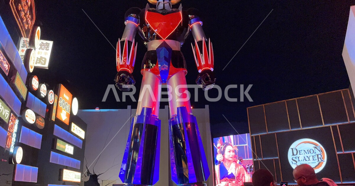 The largest anime city in the world in Boulevard World in Riyadh ...