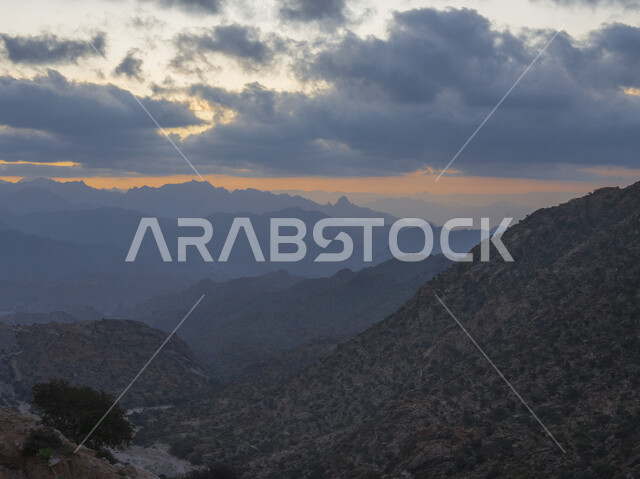 Mountainous regions of Saudi Arabia, Saudi mountains, mountain nature ...