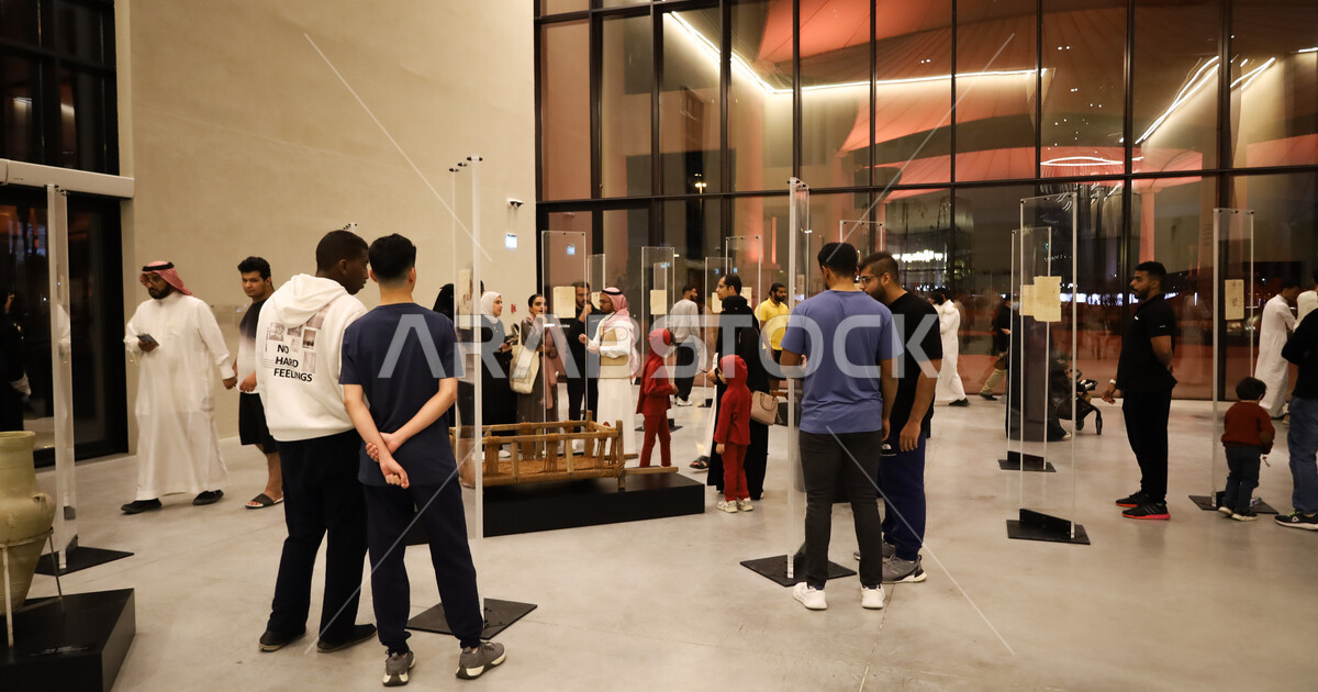 Biennale Museum of Islamic Arts and Culture in Jeddah, Saudi Arabia, an ...