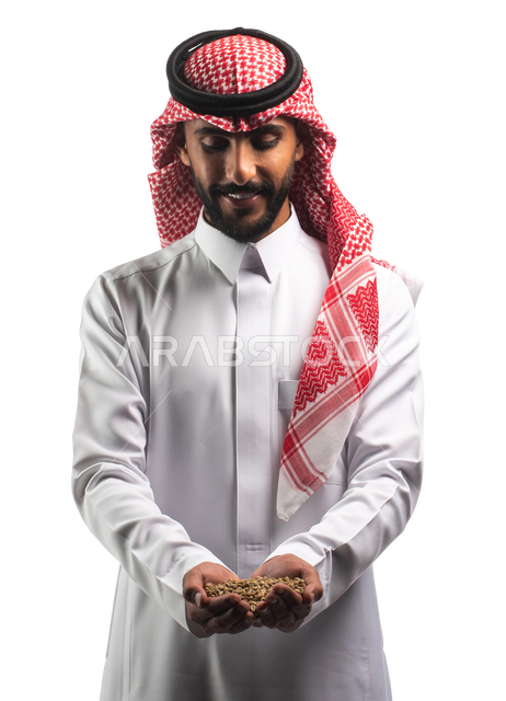 Coffee farms, Saudi production, export products, a portrait of a Saudi ...