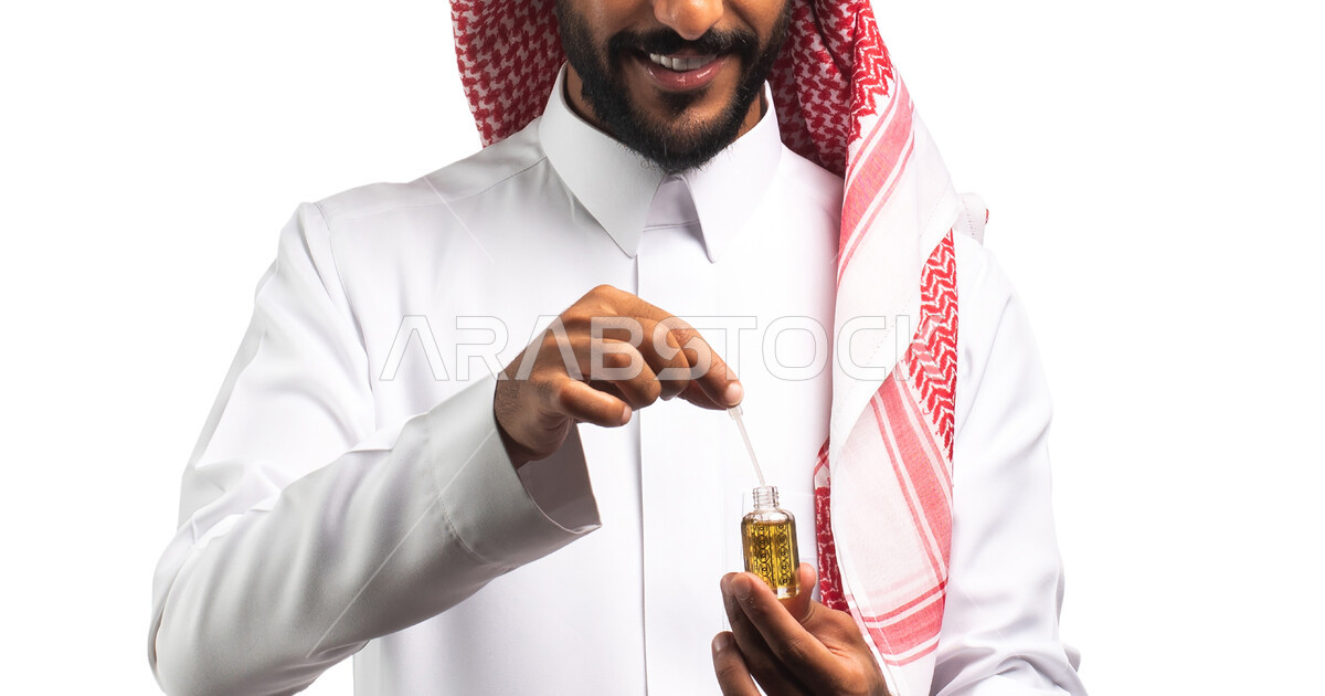 The use of Dehn Al Oudh in holidays and religious occasions, a portrait ...