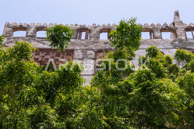 Archaeological buildings in the historic country in Jeddah, Saudi ...
