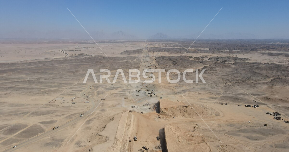 NEOM The Line project in Tabuk, Saudi Arabia, Saudi Vision 2023 ...