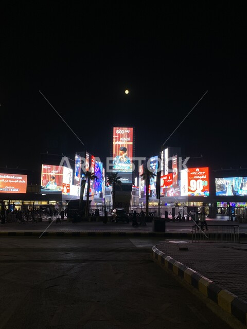 Square Championship in Riyadh City Boulevard, the beauty of the ...