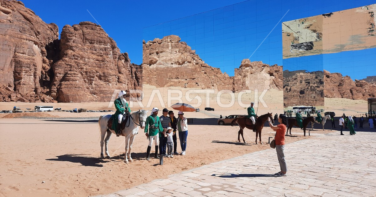 Mirrors Glass Theater in Al-Ula Governorate, Saudi Arabia, Maraya Hall ...