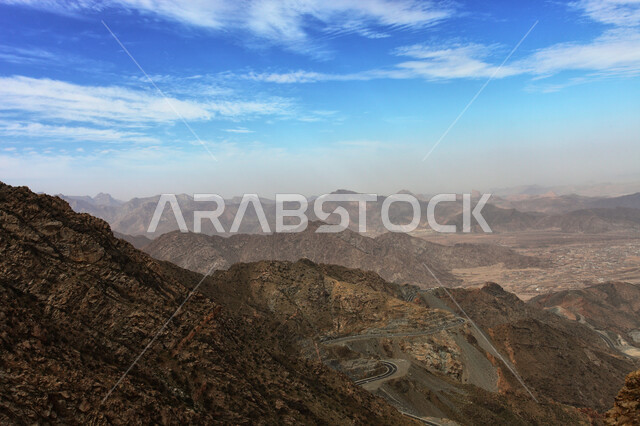 Al-Hada Mountains in Taif, Saudi Arabia, Aqaba Al-Hada, mountains and ...