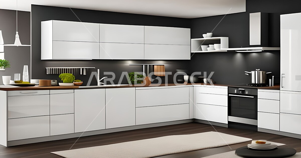 Interior decorations, elegant, modern and modern kitchen designs and ...