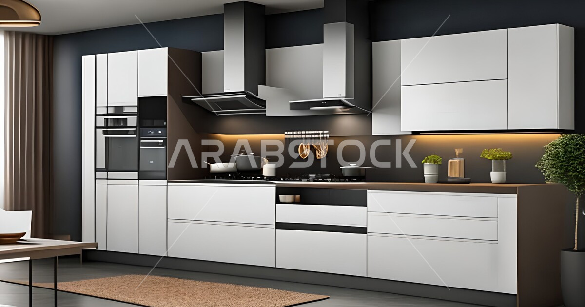 Interior decorations, elegant, modern and modern kitchen designs and ...