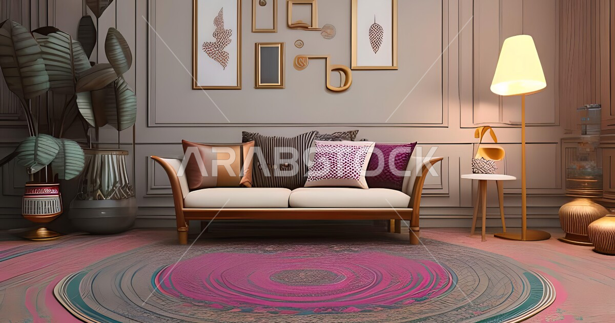 Living room with modern designs, Antiques and accessories, Living room ...