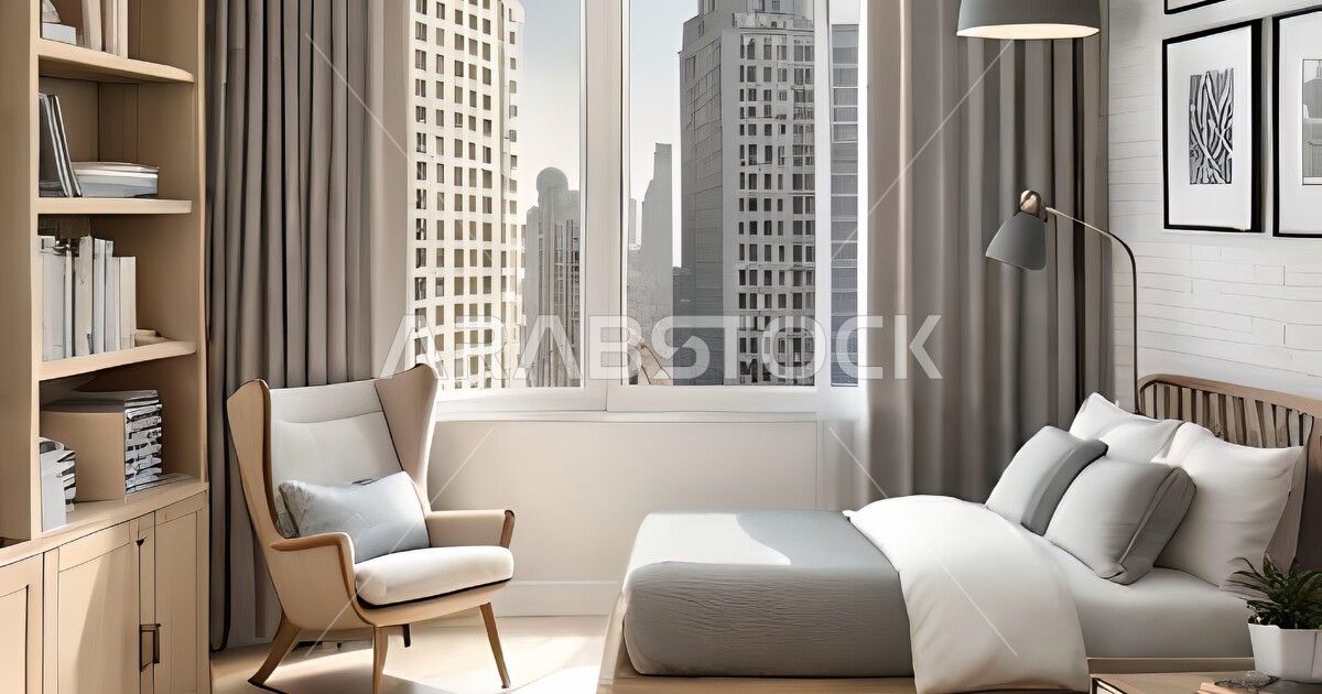 غرفة نوم بتصاميم عصرية حديثه، ديكورات داخليه، تحف و إكسسوارات, أثاث ...