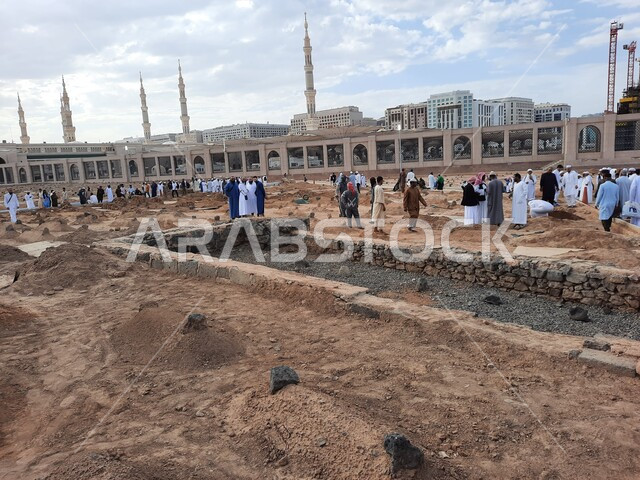 Al-Baqi’ Islamic Cemetery in Medina, Kingdom of Saudi Arabia, Martyrs ...