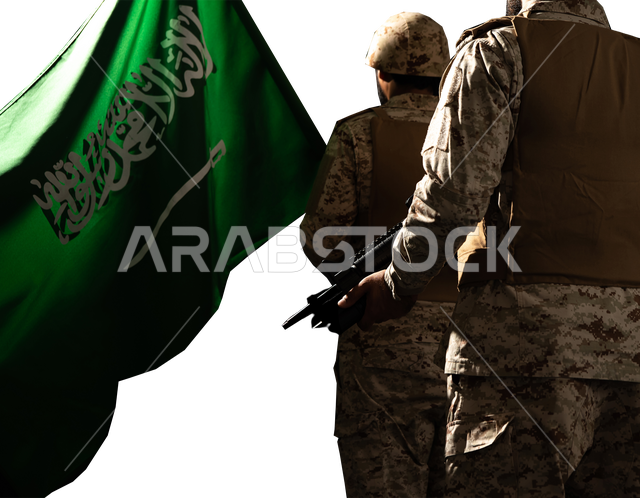 Carrying arms and defending the homeland, celebrating the Saudi ...