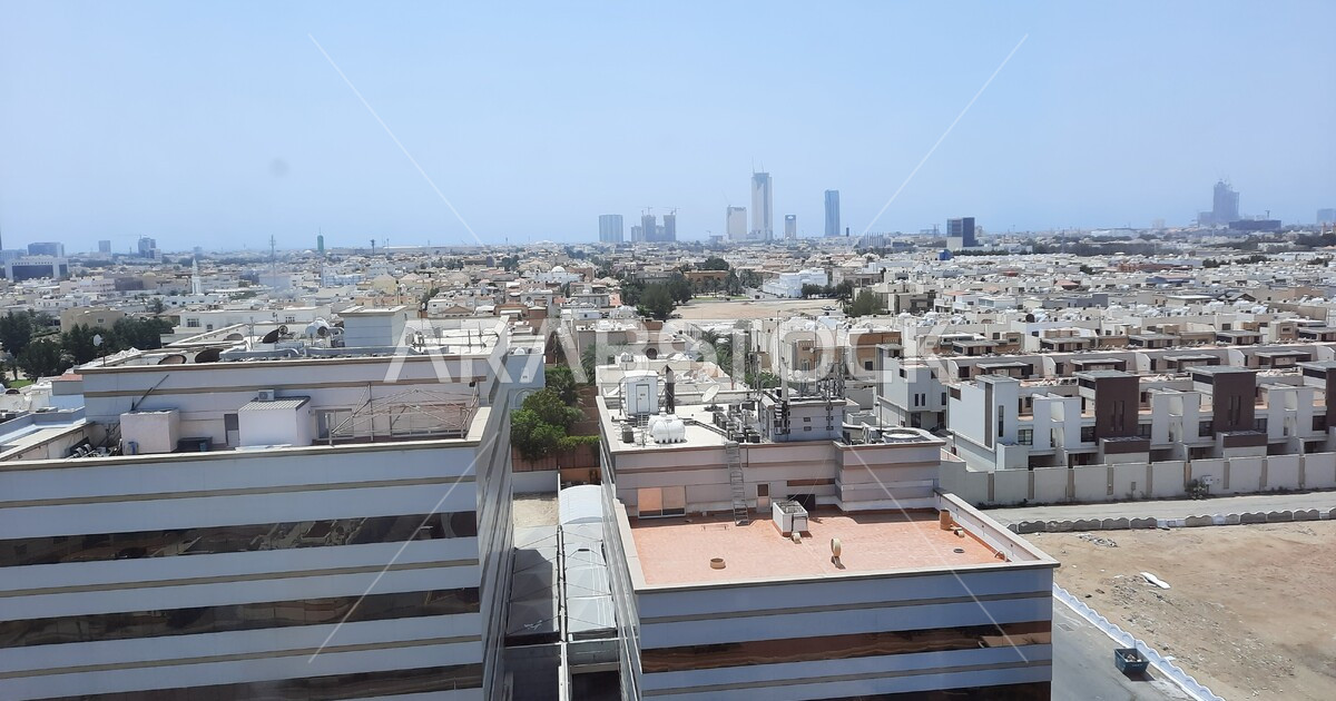 Towers and skyscrapers in Jeddah, Saudi Arabia, Jeddah commercial city ...