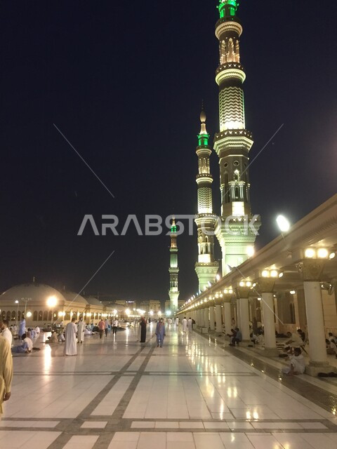 Islamic holy places, Islamic religious landmarks, the square of the ...