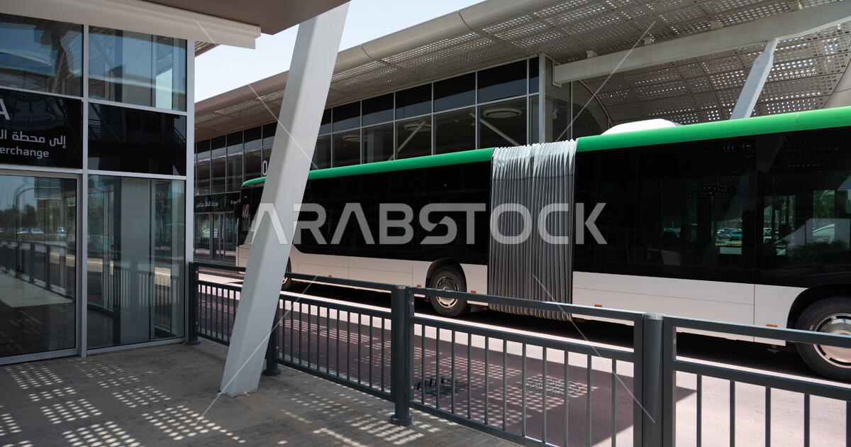 Bus Routes And Streets, The Riyadh Bus At The Riyadh Bus, 04/28/2024