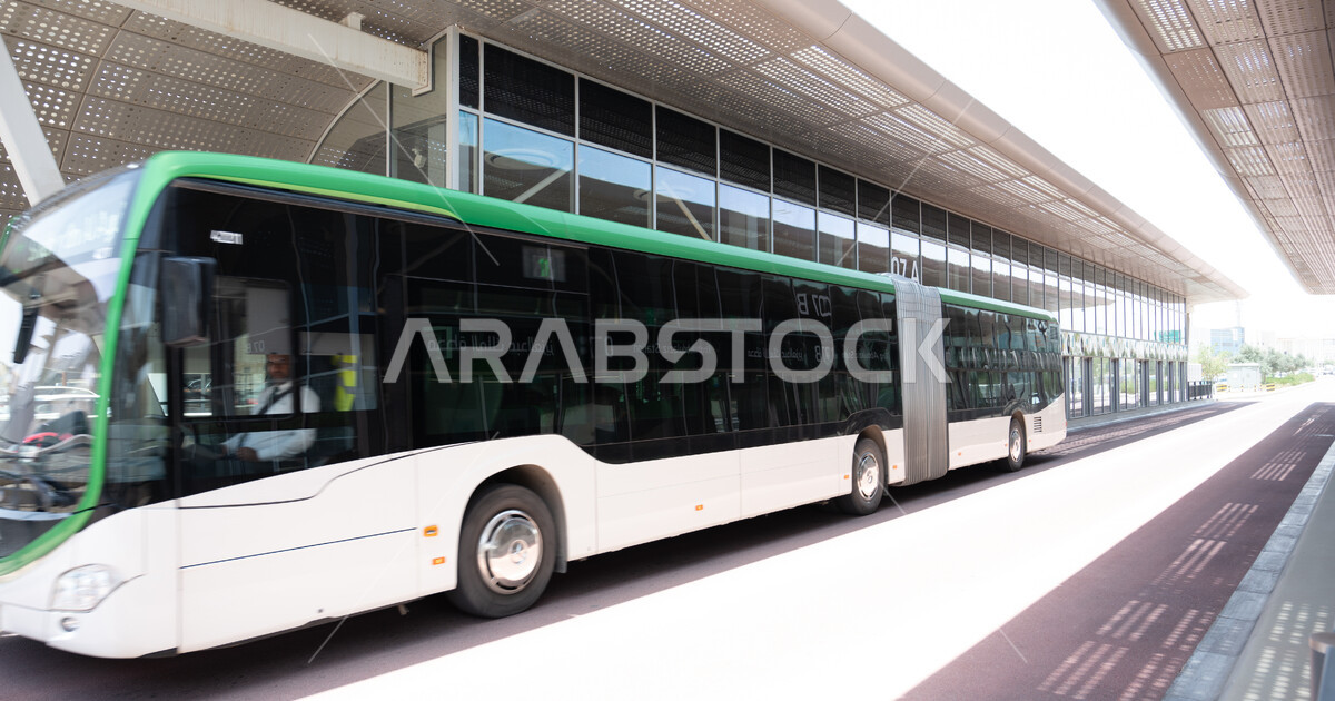 Ministry of Transport and Logistics Services, Riyadh Bus at Riyadh City ...