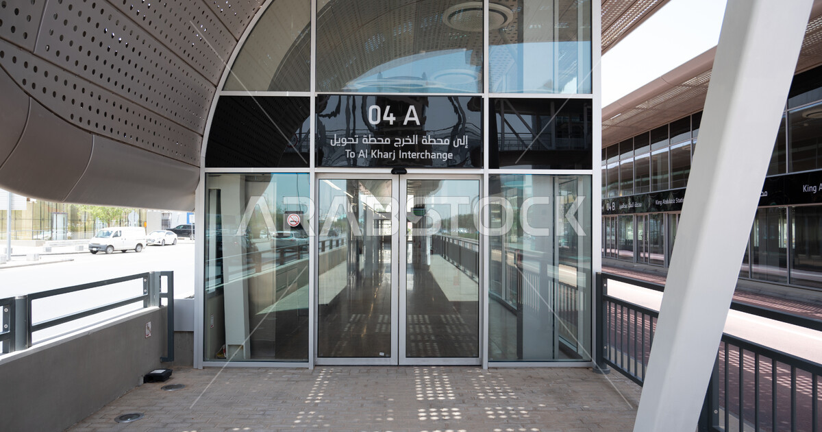 Riyadh stations and landmarks, to Al-Kharj station, a transfer station ...