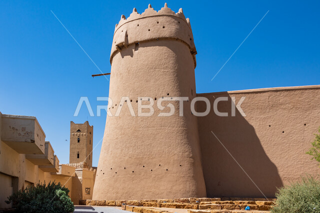 Archaeological historical landmarks, Masmak Palace Museum in Riyadh ...