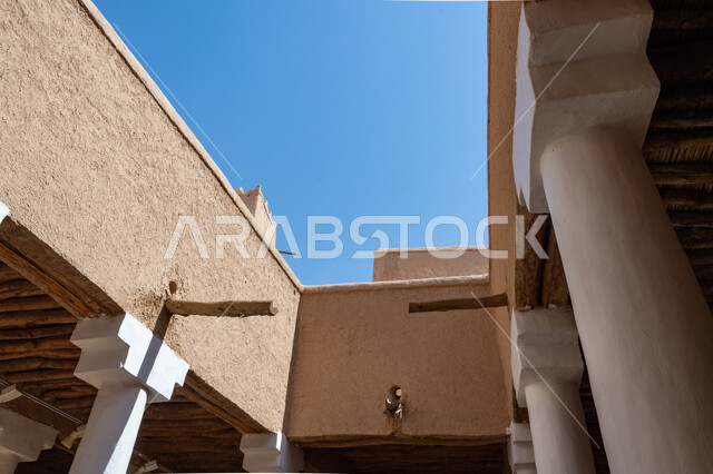 Ancient architecture, a picture from inside the Musmak Historical ...