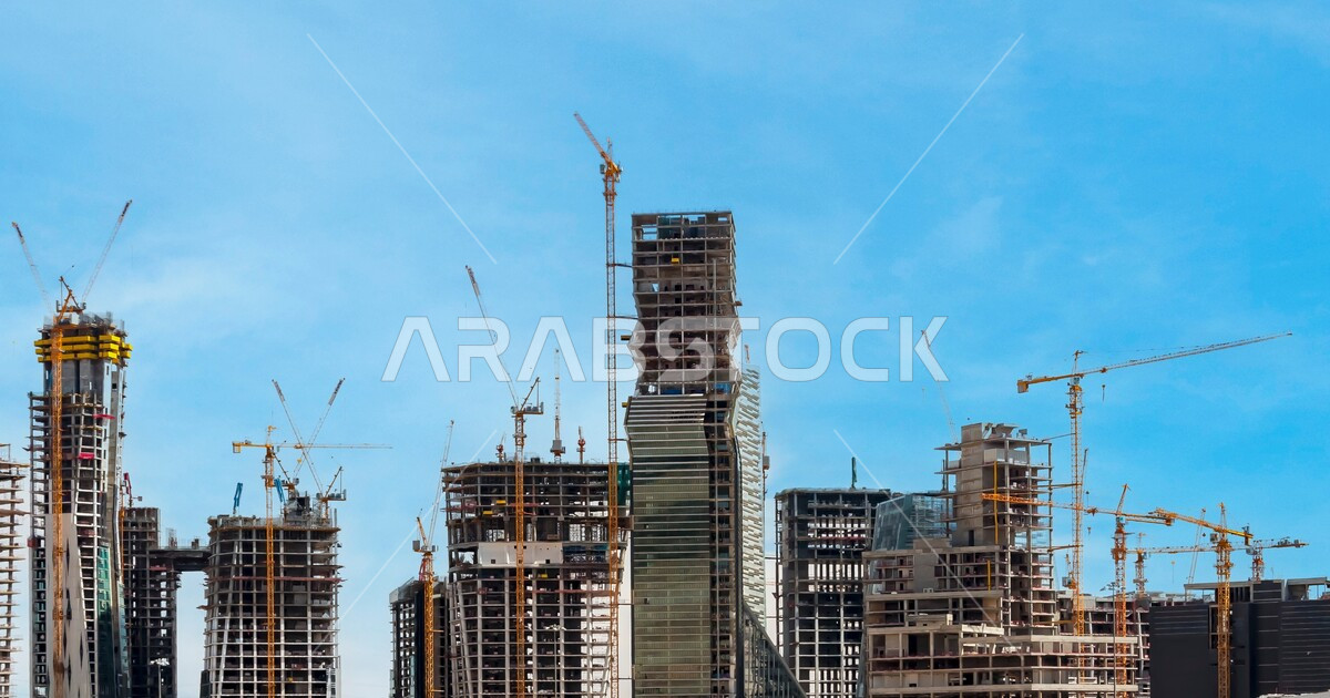 King Abdullah Financial District (KAFD) in Riyadh in the Kingdom of ...