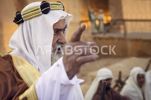 The Saudi National Day, the opening ceremonies of the Al-Bujairi view ...