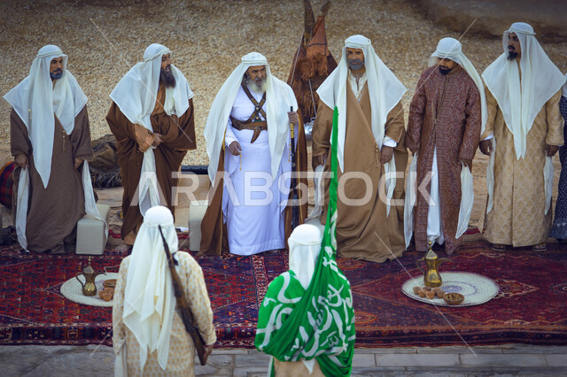 Opening ceremonies of Al-Bujairi Park and View in Riyadh in the Kingdom ...